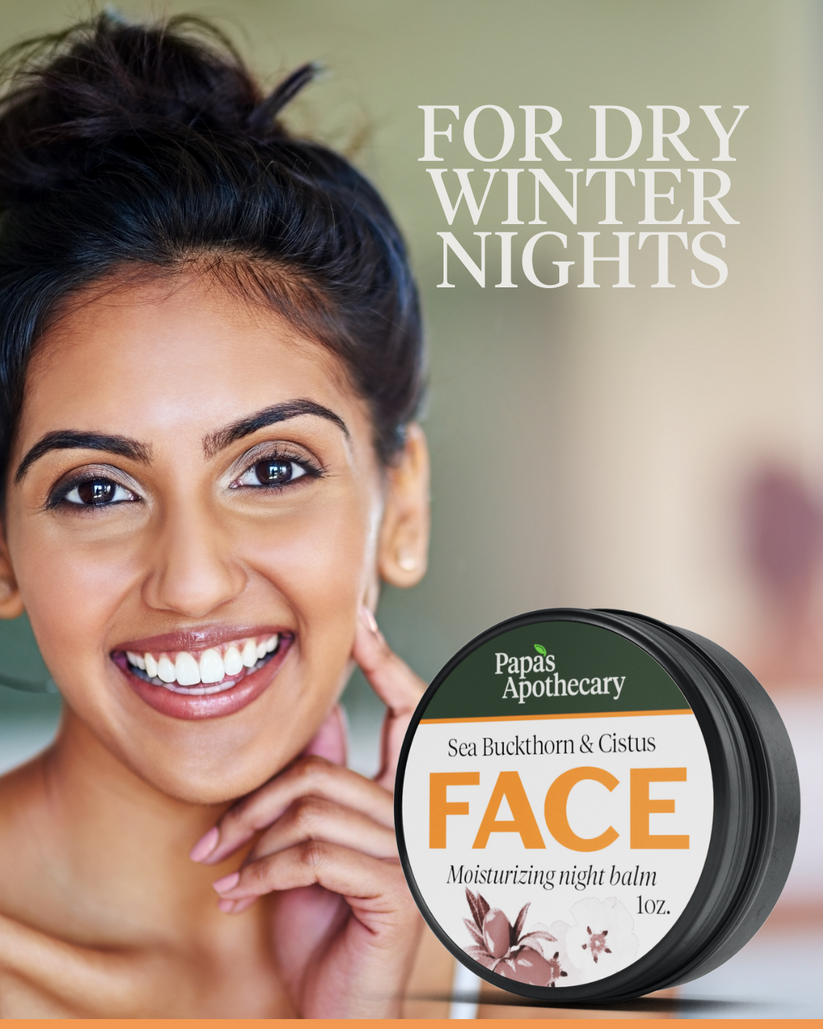 Face Moisturizing Night Balm – Papa's Apothecary