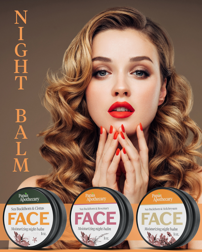Face Moisturizing Night Balm – Papa's Apothecary